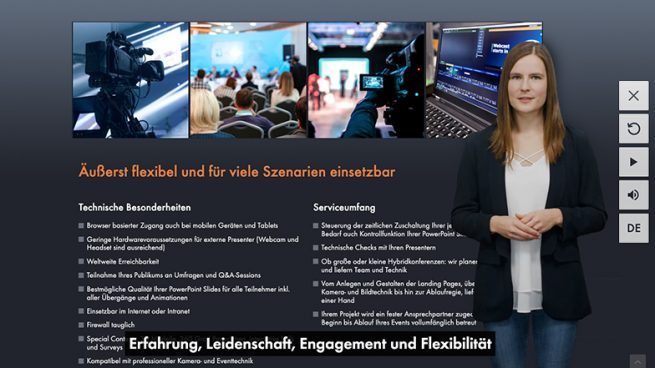 Virtuelle Presenter - Redlof Medien