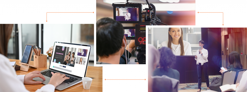 Hybride Events & Online-Konferenzen - Redlof Medien