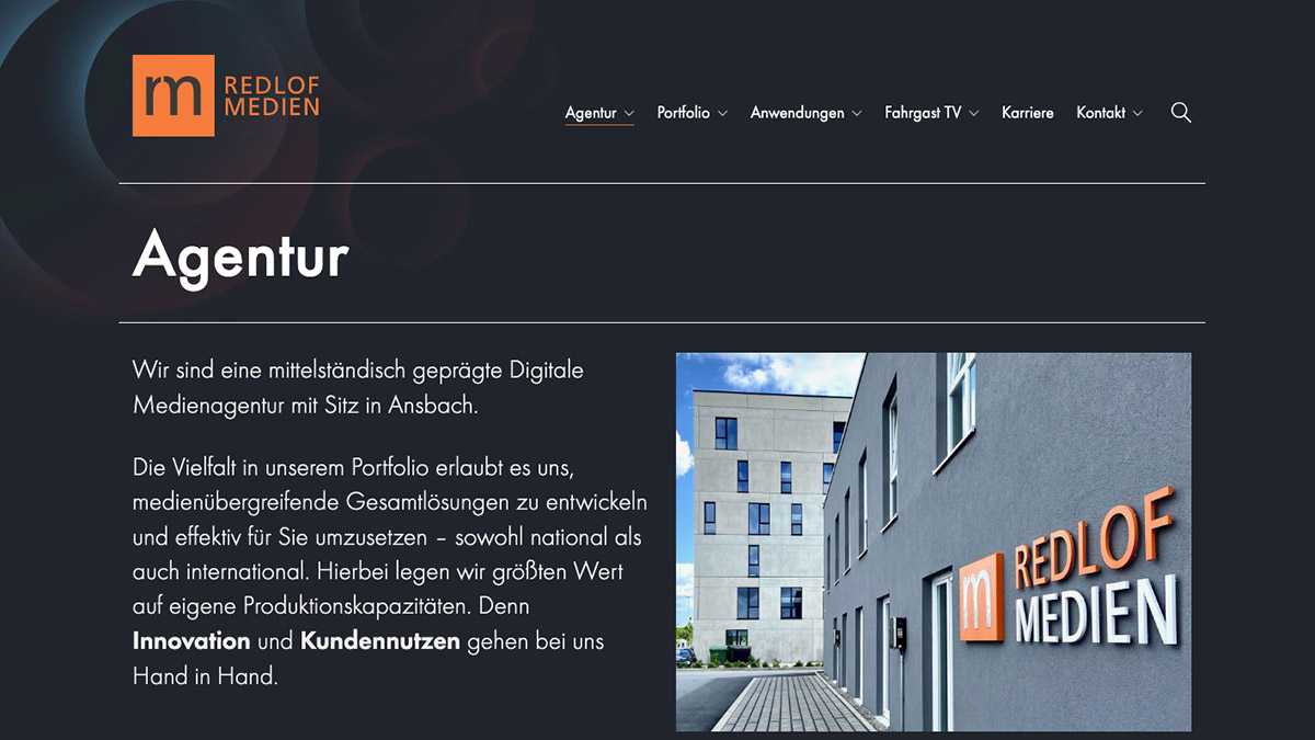 Portfolio Archive - Redlof Medien